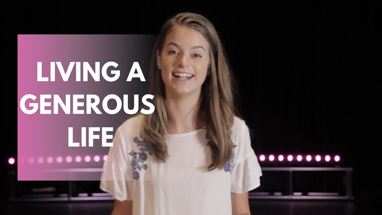Living a Generous Life - Holding Patterns Week Six - Bridge Sermon ...