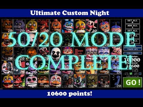 UCN - 50/20 mode COMPLETE!!! [Top 20] (10600 points) - FINALLY!!!
