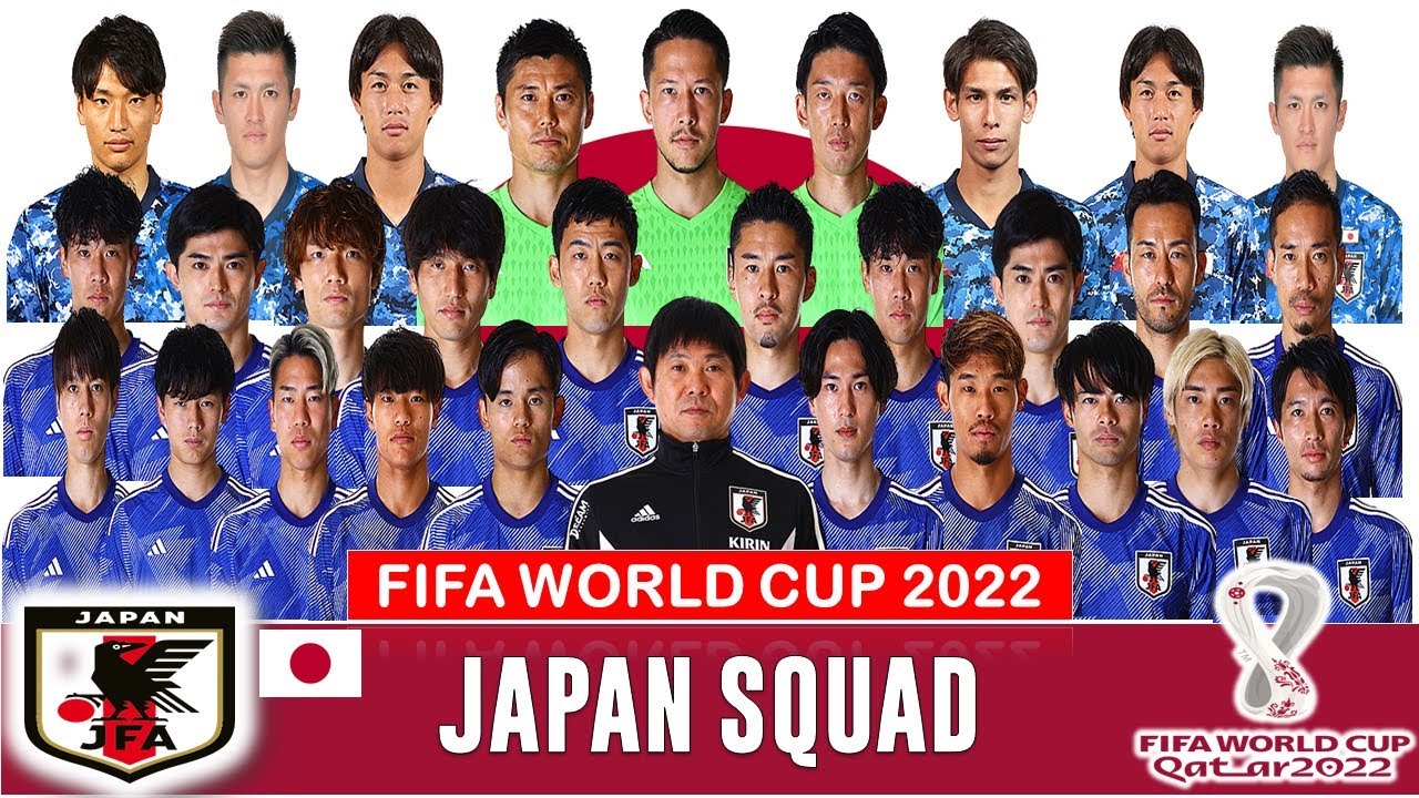 RESMI !!! Skuad TIMNAS JEPANG Di Piala Dunia 2022 - Fifa World Cup 2022 ...