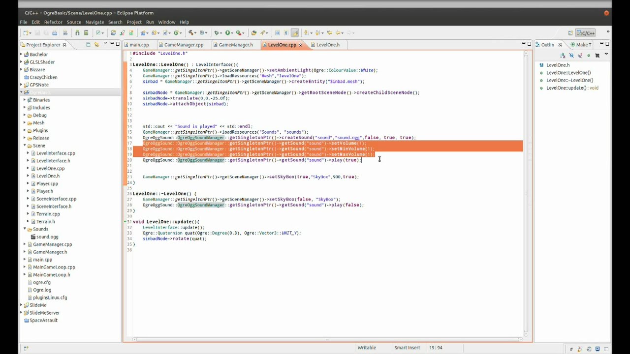 Ogre Tutorial Teil 7 - OgreOggSound - YouTube