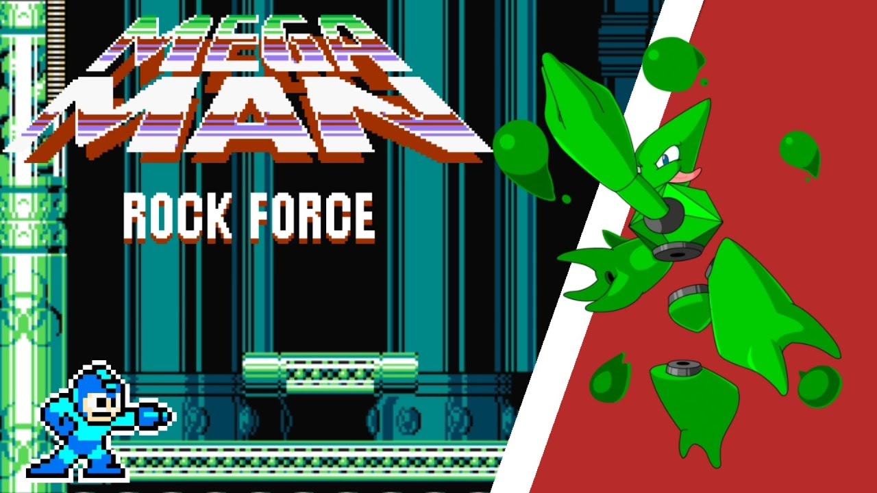 Gameplay : Mega Man Rock Force - Virus Man - YouTube