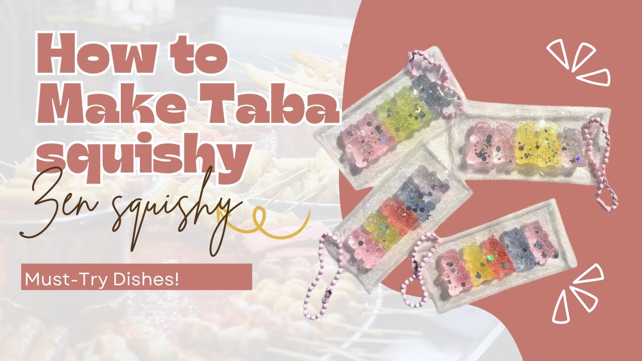 How to Make Taba squishy for beginners| Easy & Step by Step - YouTube