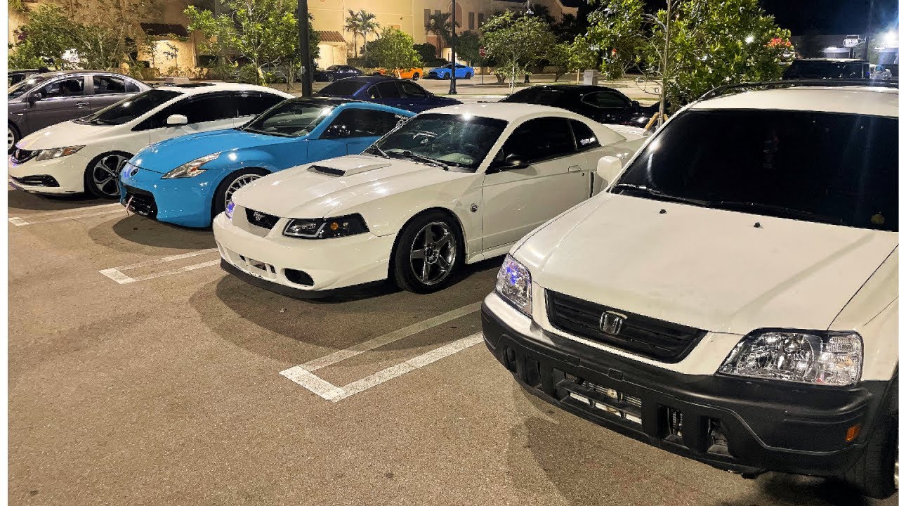 Going out to a HUGE car meet at Tropical Park Miami! | SRMS Street ...