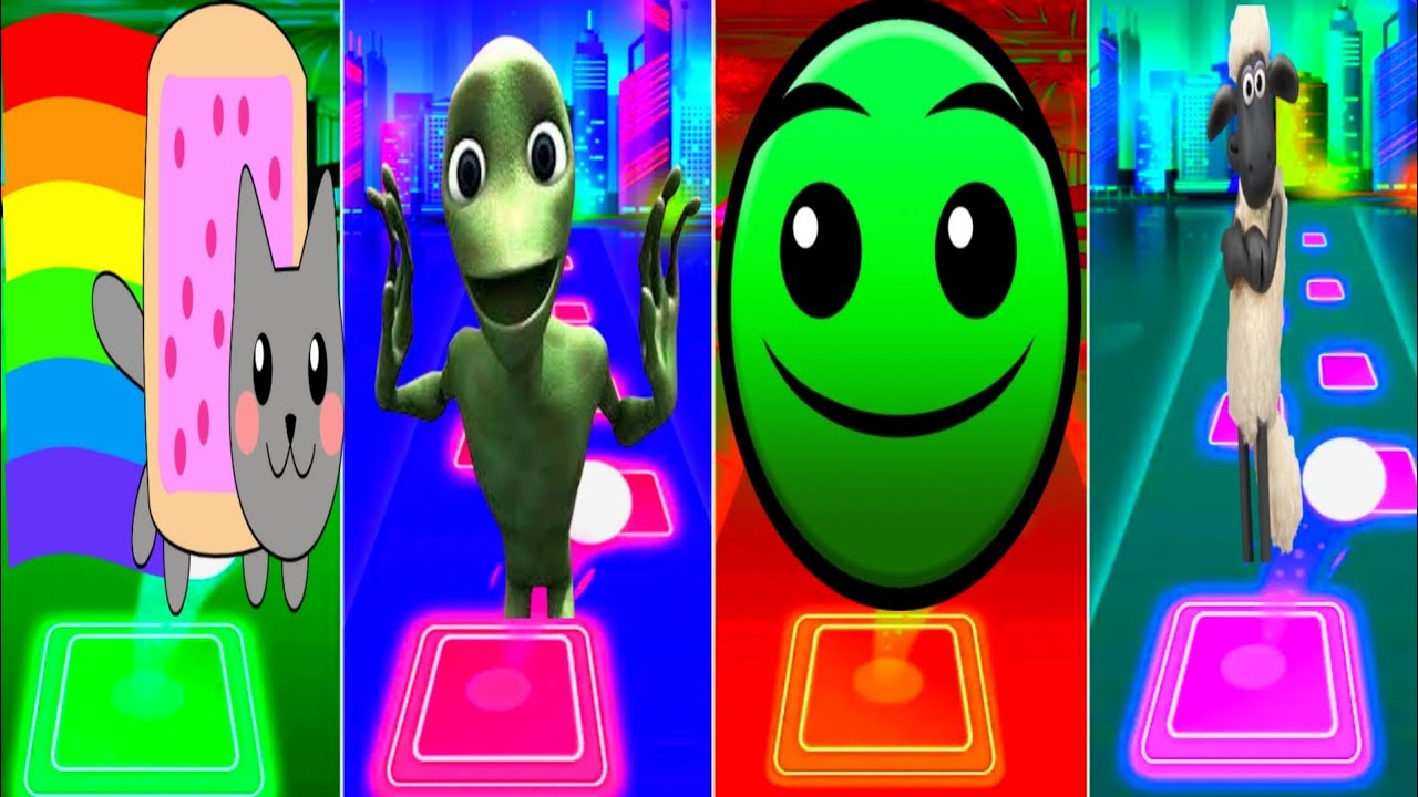 Nyan Cat🆚Alien Dance🆚Fire In The Hole🆚Shaun the Sheep AstronomiaC💥Who ...