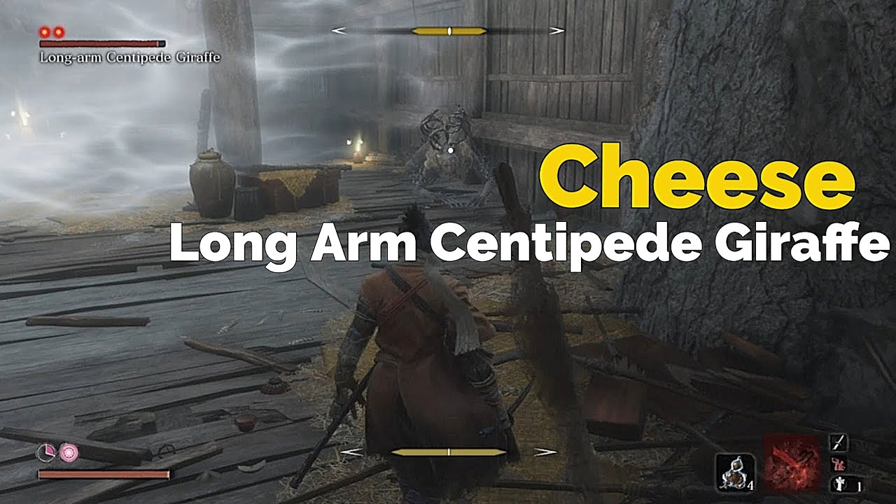 Cheese Long Arm Centipede Giraffe - Sekiro - YouTube