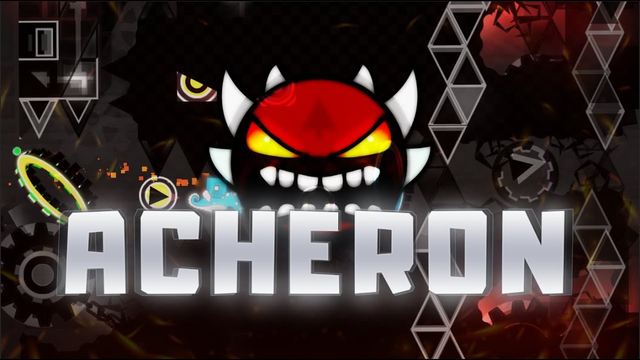 MAKE ACHERON THUMBNAILS | Geometry Dash Photoshop - YouTube