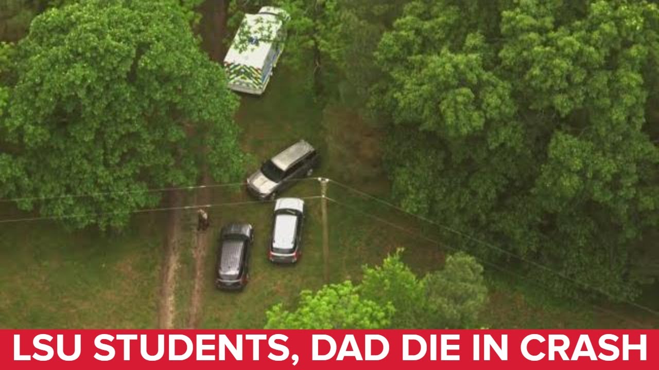LSU graduating students, their father, die in small plane crash - YouTube
