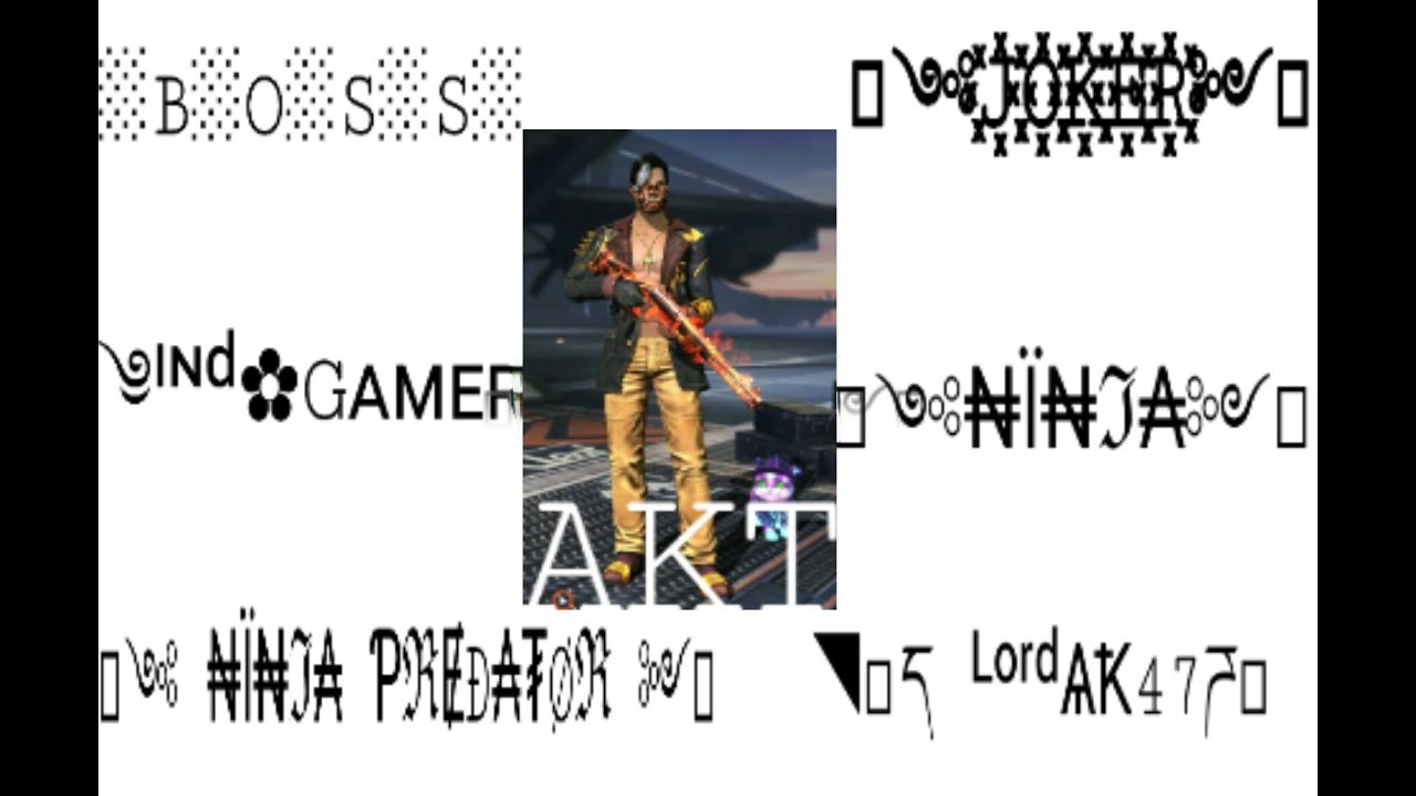 How to write names in stylish words - YouTube