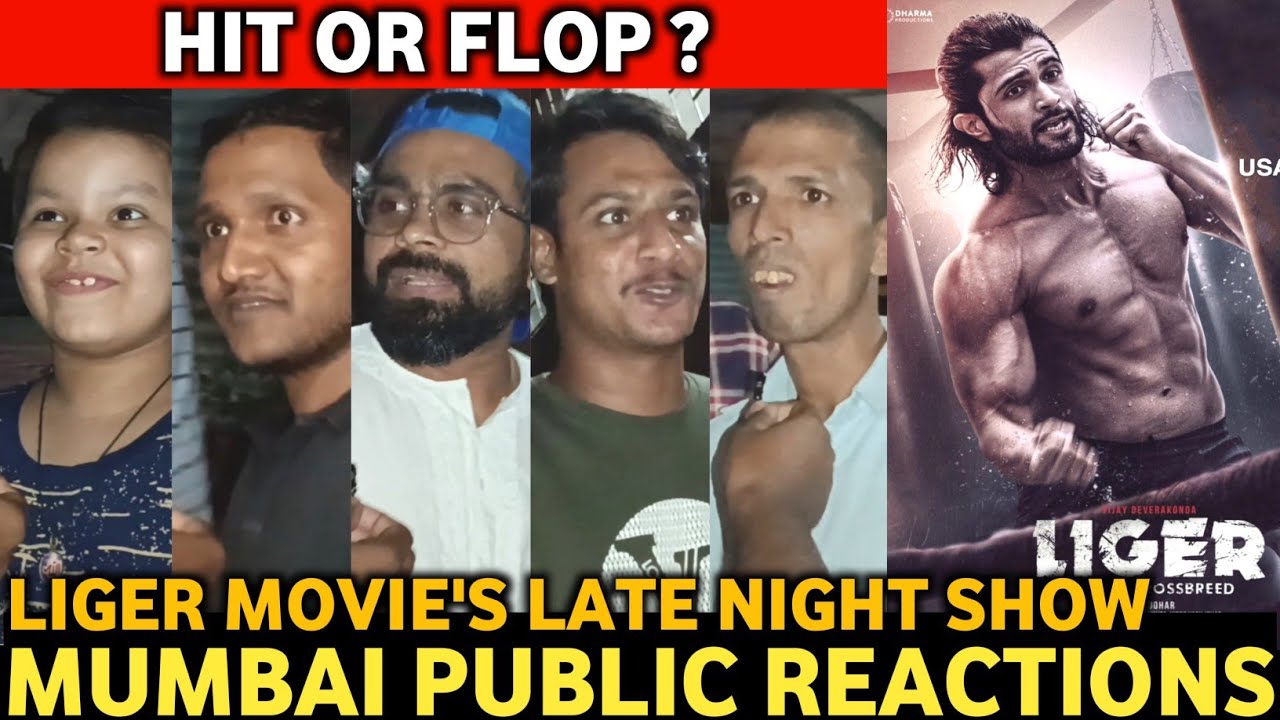 Liger Movie Late Night Show's PUBLIC REVIEWS | Liger Movie Reviews ...