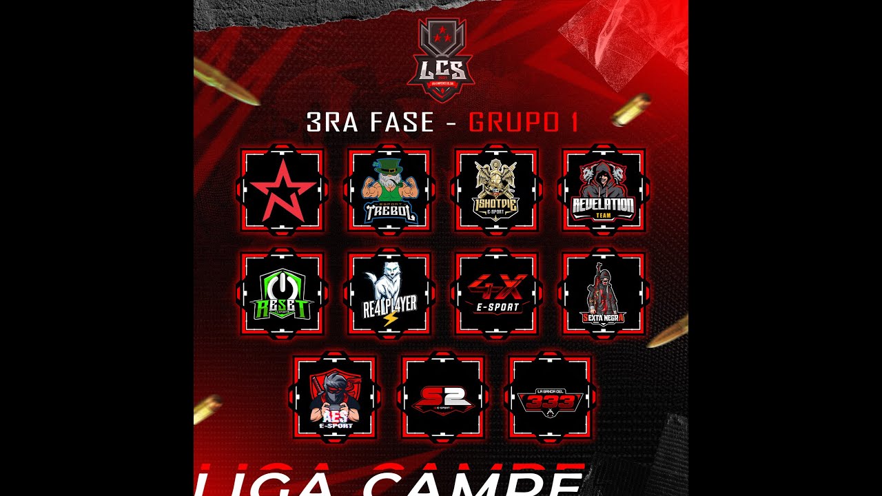 🏆LIGA LCS CUP "OCTAVOS DE FINAL" GRUPO 1-4 | LOS MEJORES DEL SUR |🏆 ...