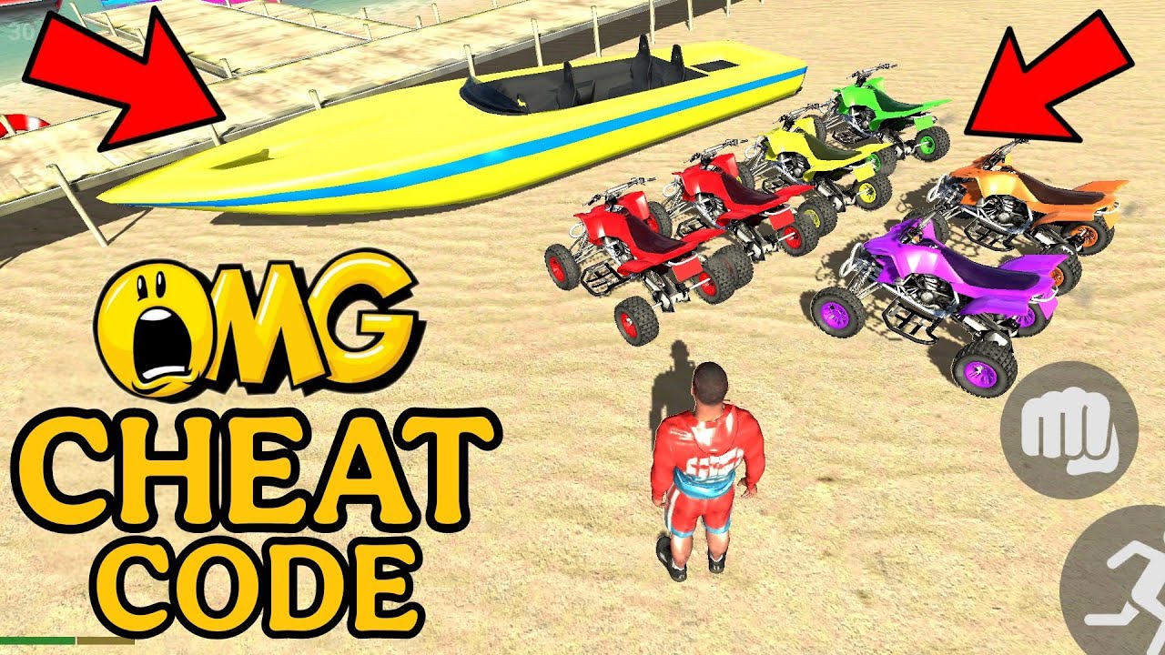 Boat Cheat Code ? ATV Cheat Code ? Indian bike driving 3d_ibd3d new update - YouTube