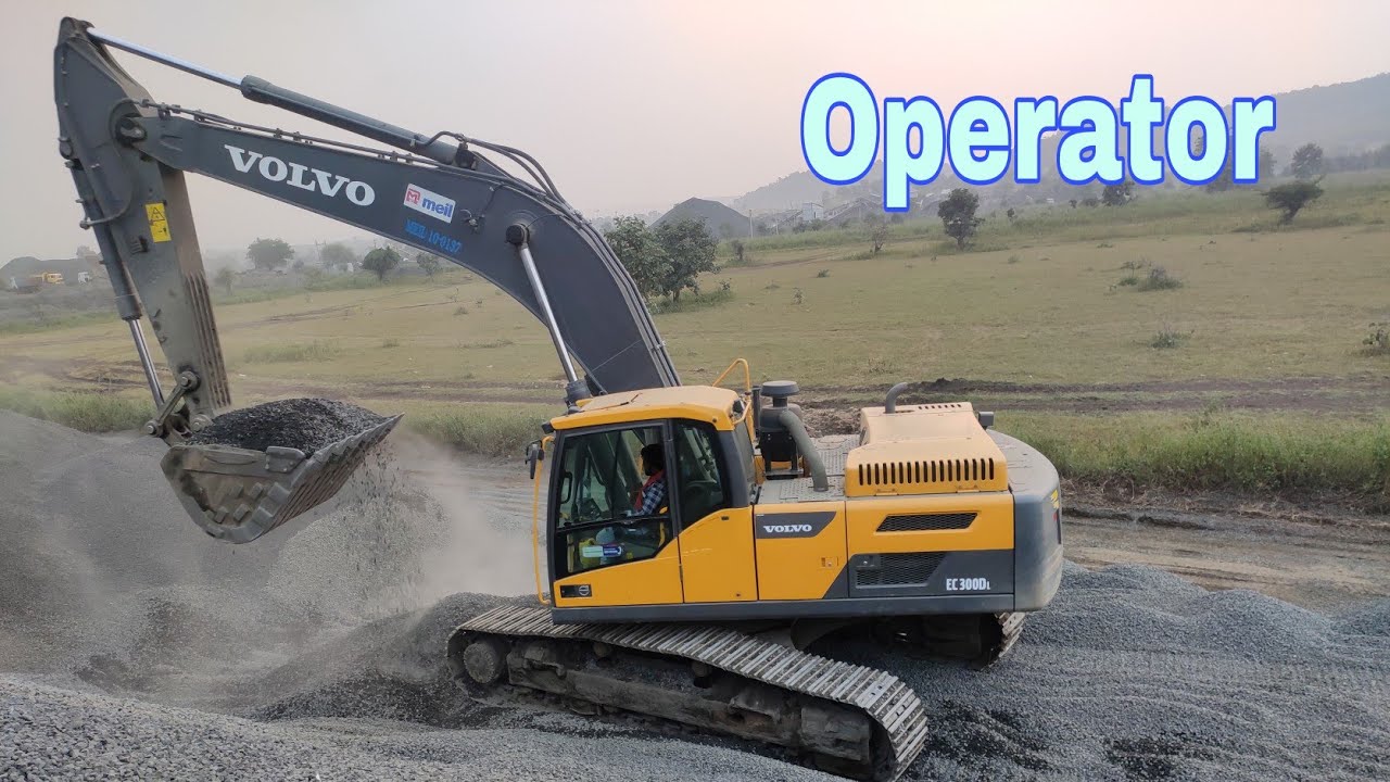 VOLVO 300 Excavator EC 300 DL वोल्वो एक्सकेवेटर - YouTube