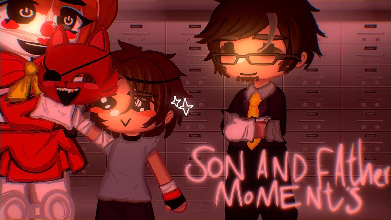 Son and father moments💜 ️ / the afton family / #aftonfamily / MY AU ...