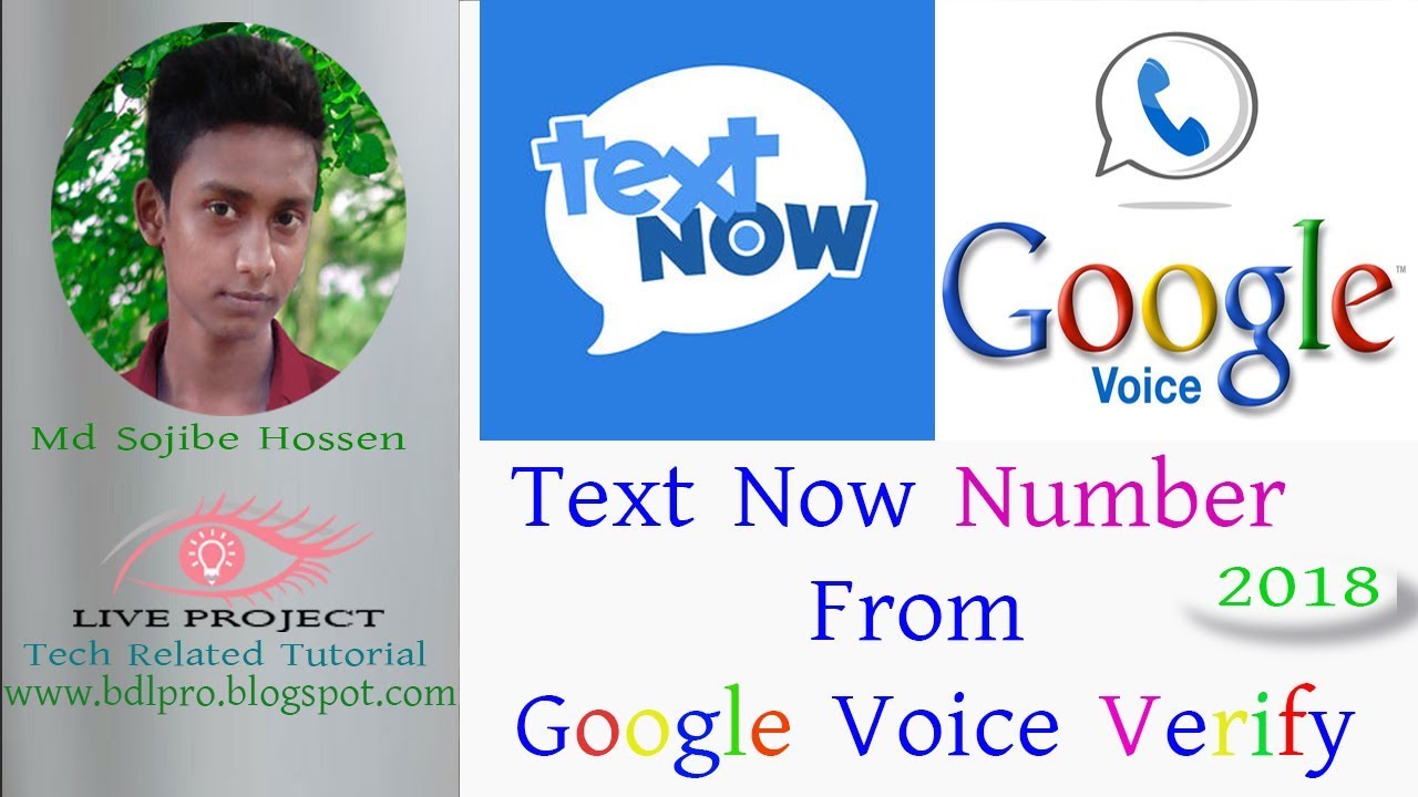 How to make Text Now to google voice 2018 - YouTube