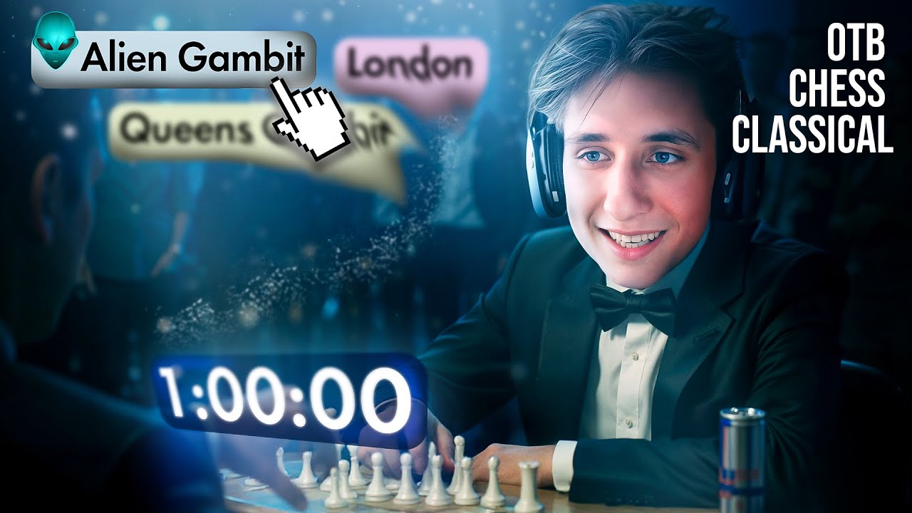 ALIEN GAMBIT IN CLASSICAL CHESS!! 👽 - YouTube