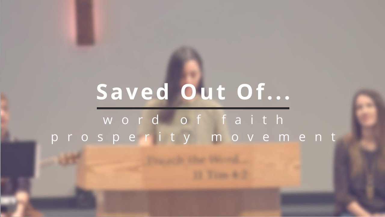 Saved out of the word of faith prosperity movement- Heaven's Baptism Testimony - YouTube
