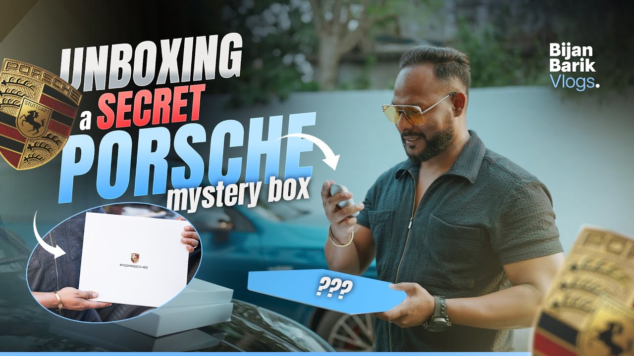 🔥 UNBOXING a TOP-SECRET Porsche Mystery Box! 🤯 (INSANE SURPRISE Inside ...