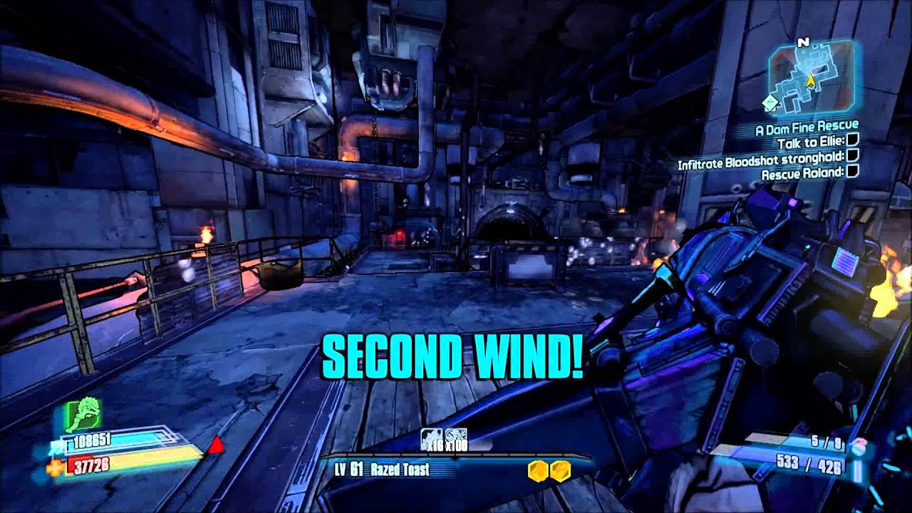 Krieg Burninated Toast COM Gameplay + Build (Gun DPS) - Borderlands 2 ...