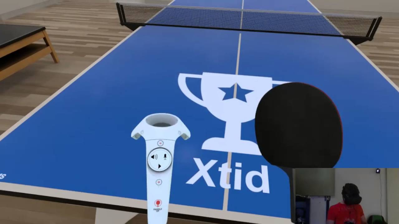 HTC VIVE VR || Paddle Up Multiplayer || Amazing Shots and Wins || - YouTube