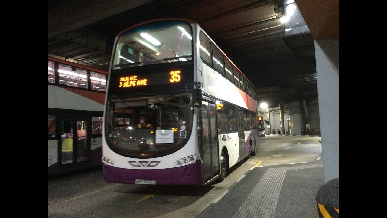 [Route Diversion] SBST Bus Service 35 [SBS7600Z]: Tanah Merah Ferry Ter ...
