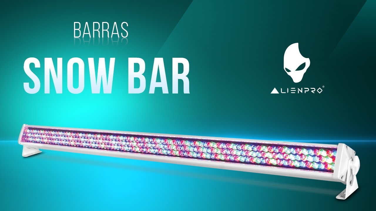 SNOW BAR - Barra de LED - YouTube