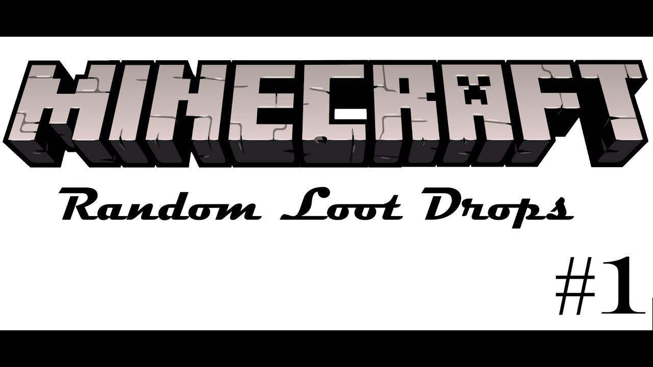 Minecraft - Random Loot Drops - Episode 1 - YouTube