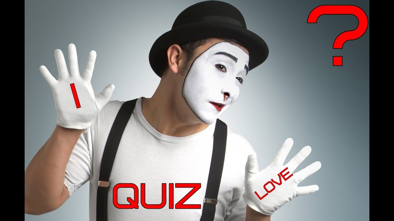Pantomime Quiz: Questions and Answers. Pantomime test - YouTube
