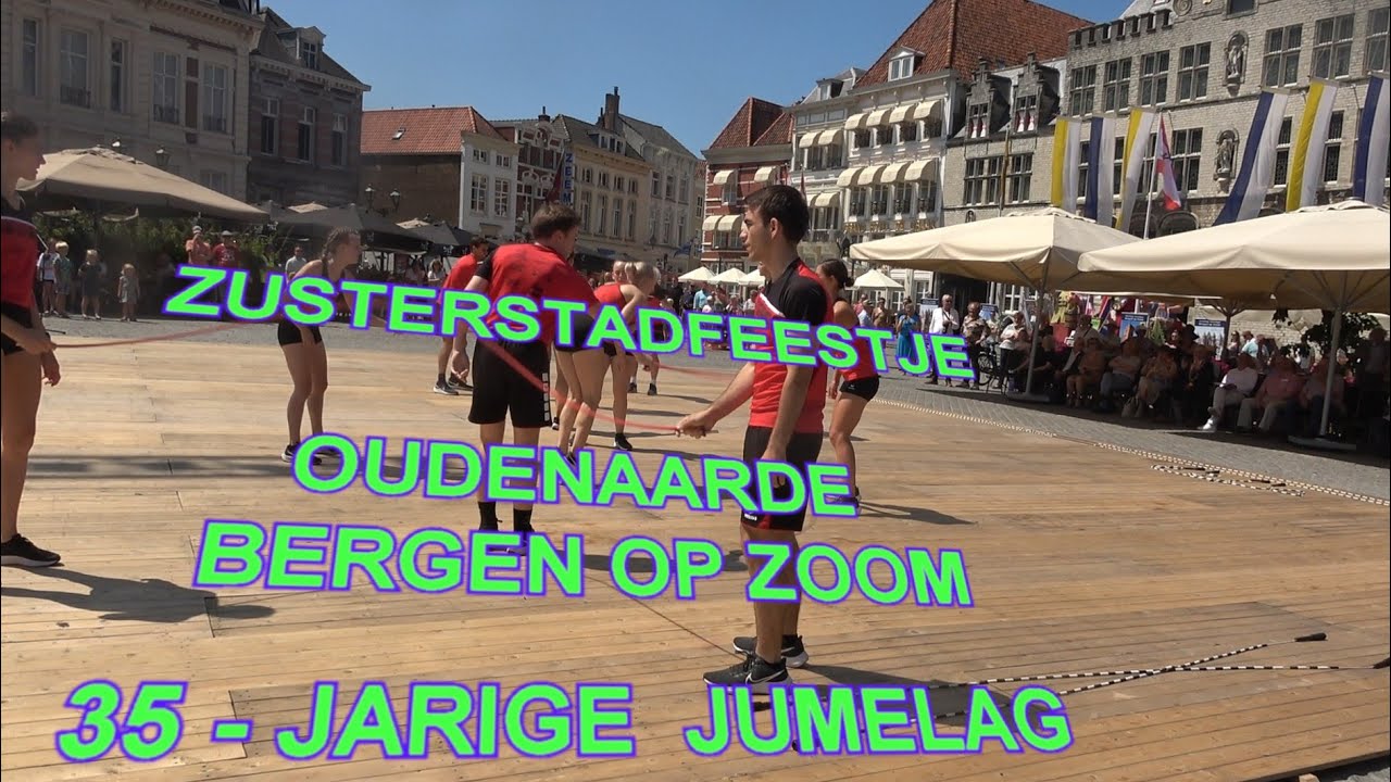 Zusterstadfeestje - Oudenaarde - Bergen op Zoom - YouTube