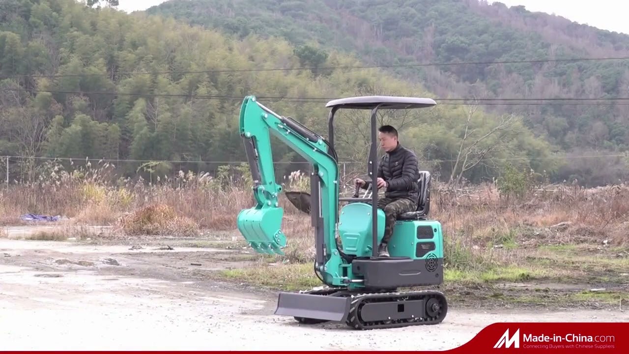 how to choose a CX-11A mini excavator from ACE Machinery - YouTube