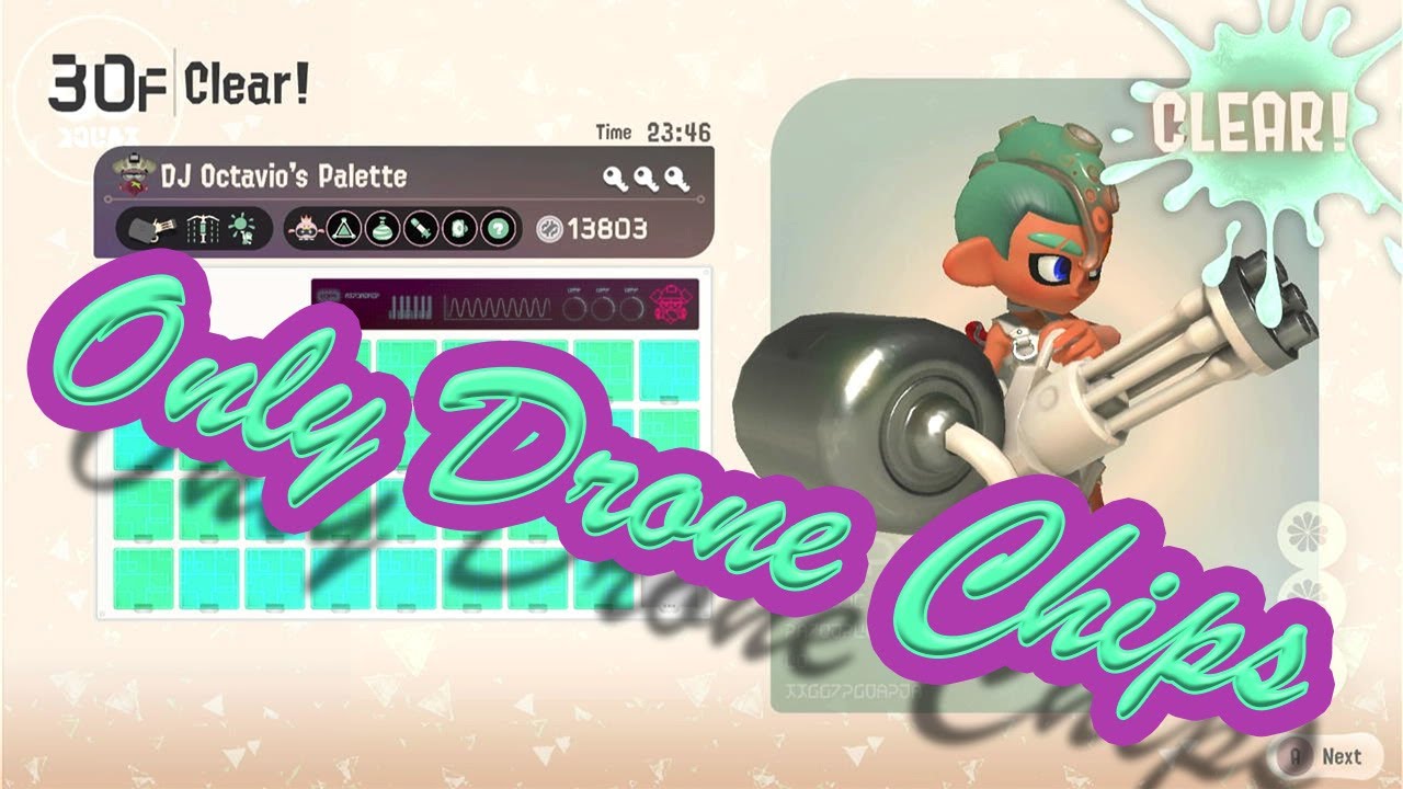 DRONE CHIPS ONLY - SPLATOON 3 - Side Order - YouTube