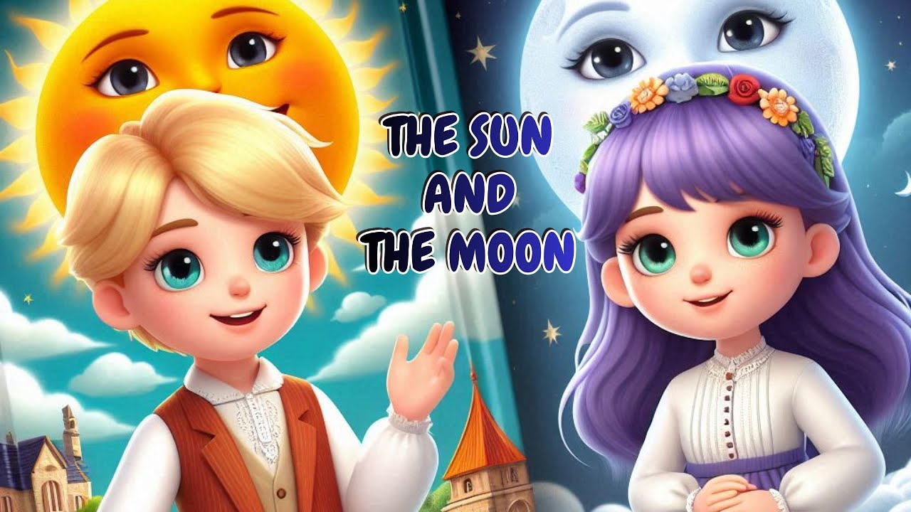 THE SUN AND THE MOON ,Children's stories ,Family , kids ,3D ,Iearn ...