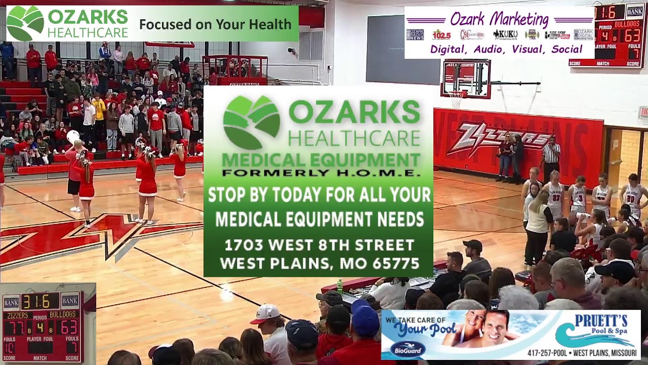 Lady Zizzers Basketball - West Plains vs Rolla - YouTube