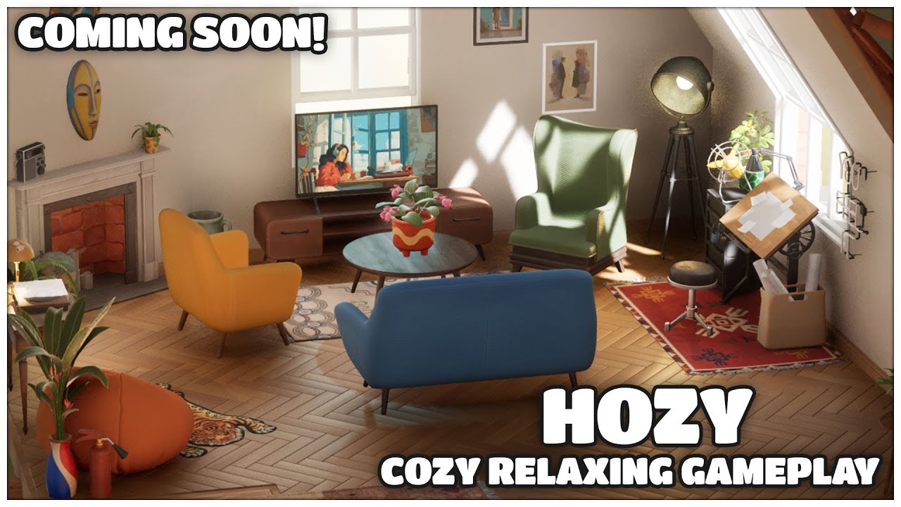 You NEED This Cozy Game On Your Wishlist! | Hozy | Relaxing Gameplay ...