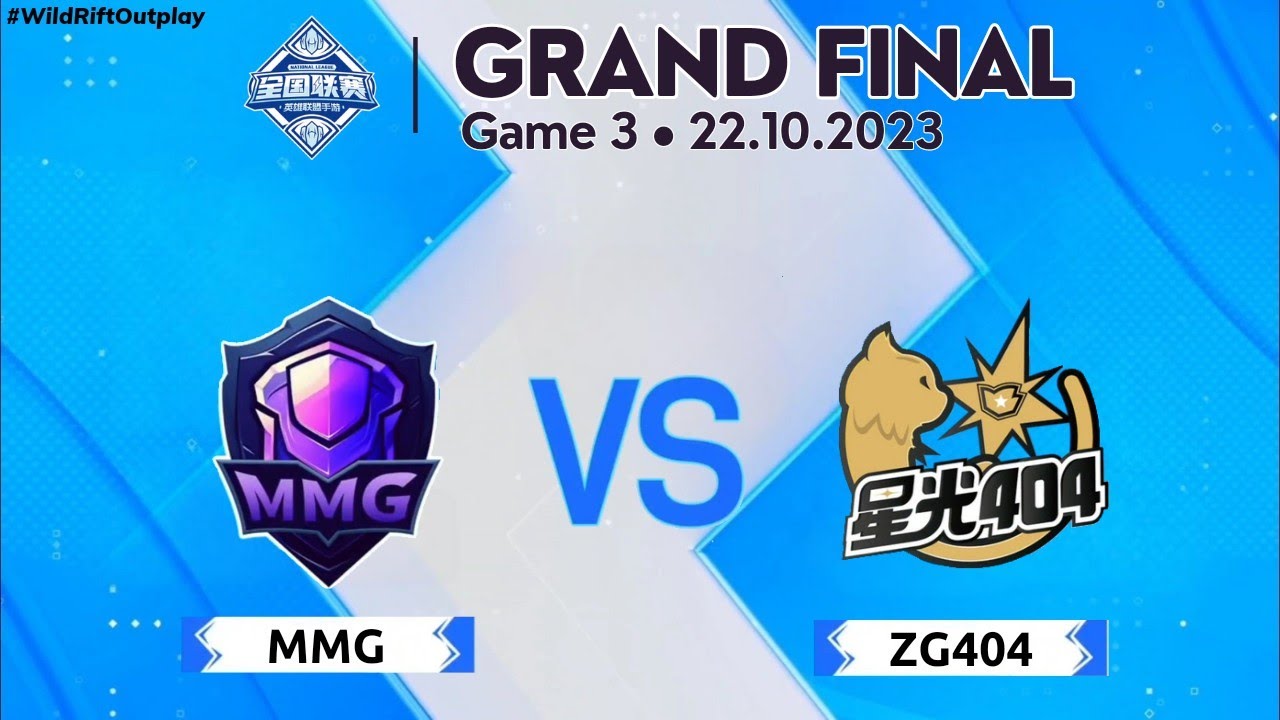 MMG vs. ZG404 - Game 3 (Bo5) | Grand Final | WRN 2023 • National Finals ...