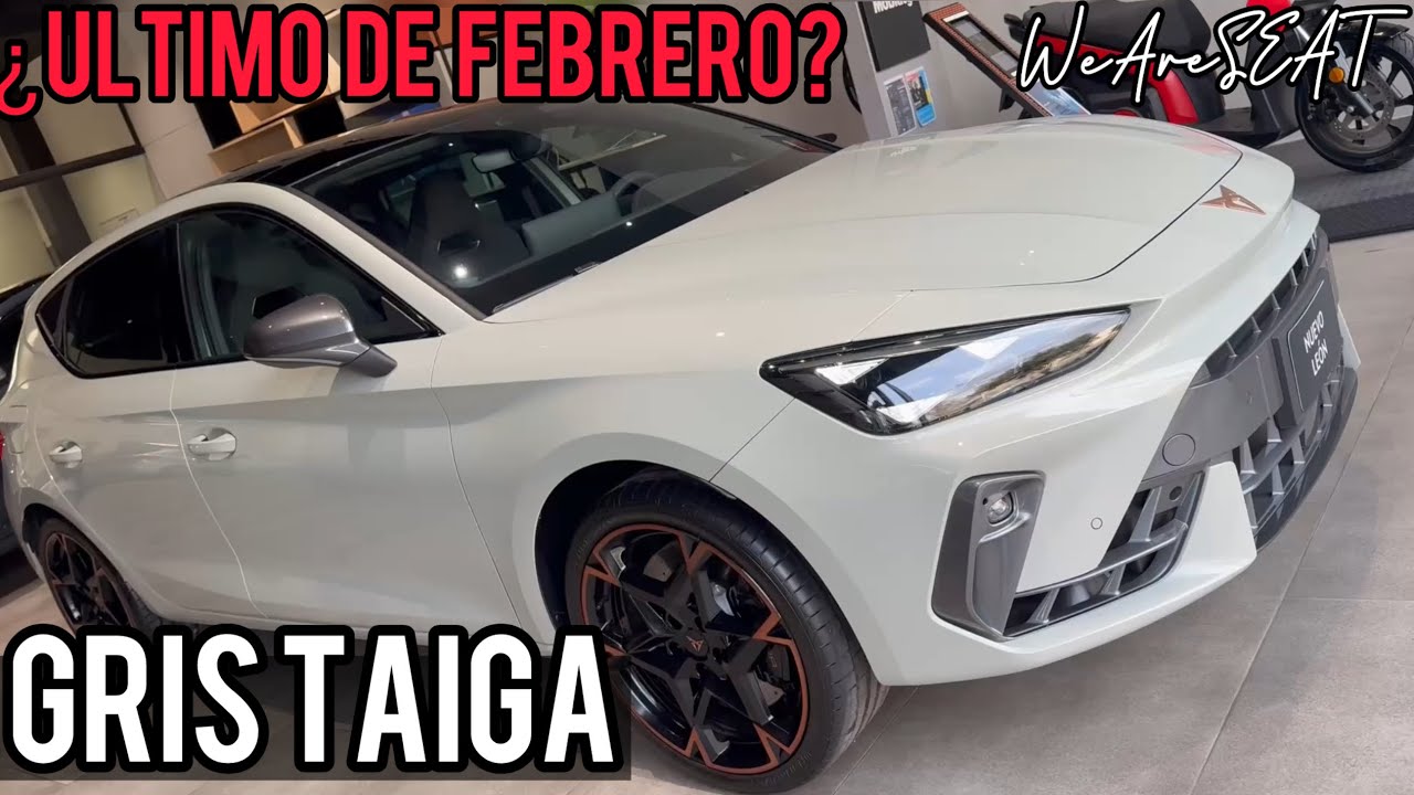 #CUPRA #LEON 2025 | Gris Taiga | ¿El último de Febrero? - YouTube
