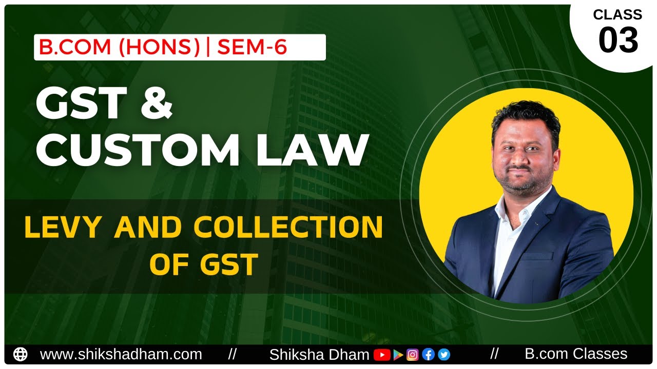 Composition scheme in gst | Levy and collection of GST | part 3 | bcom ...
