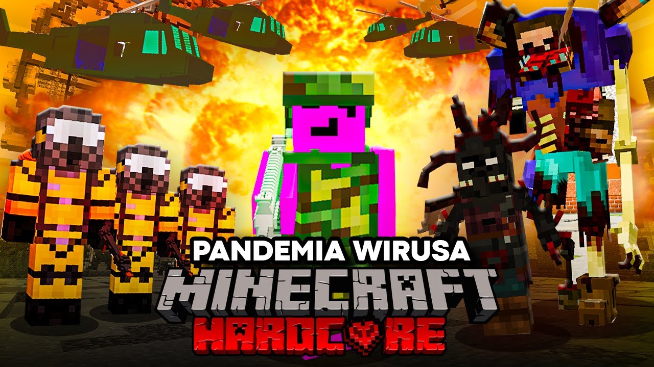 24H po WYBUCHU BOMBY JĄDROWEJ w MINECRAFT HARDCORE.. - YouTube