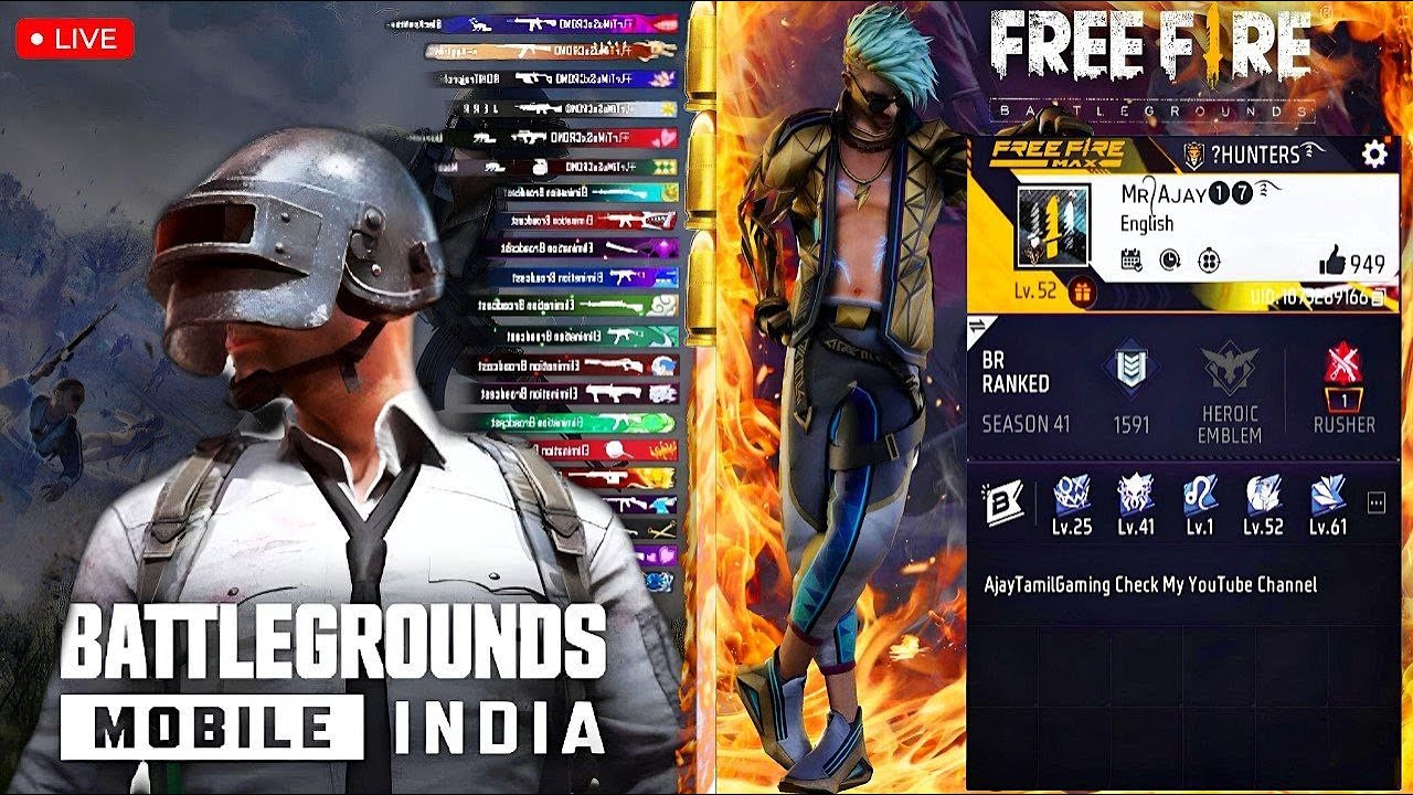 BGMI + FF | FUN WITH SUPPORTERS | ATG | #bgmilive #freefirelive #bgmi # ...