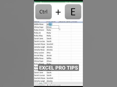 Excel Pro Tips Day #1 #windowstip #exceltutorial - YouTube