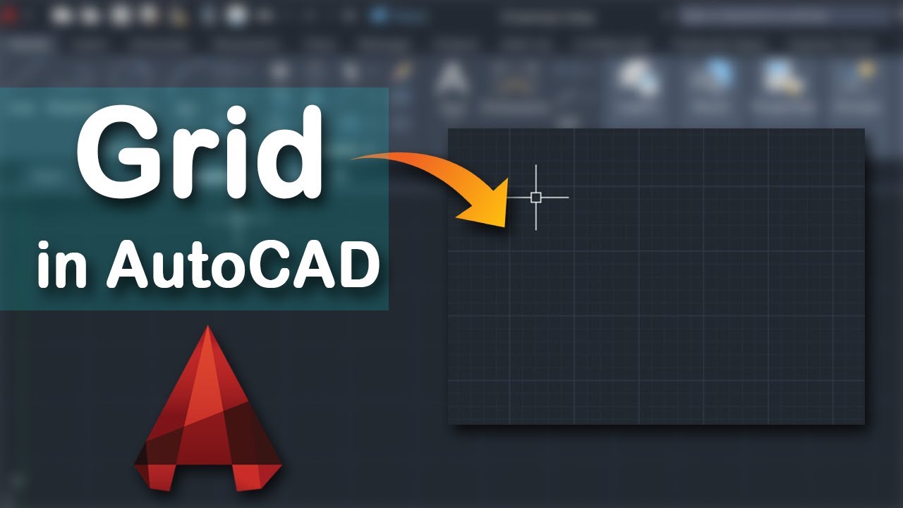 How to Change Grid settings in AutoCAD | GRIDSTYLE AutoCAD - YouTube
