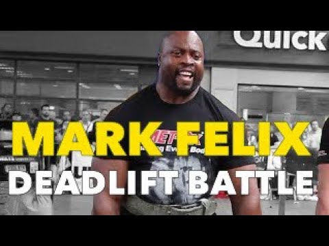 Mark Felix Deadlift Battle | Strongman | Mark Felix vs Britains ...