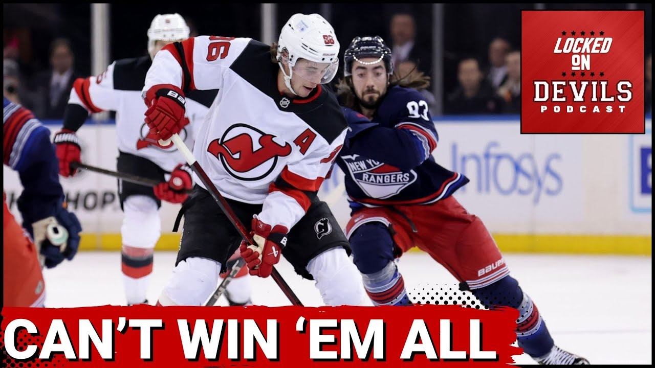 Rangers Beat The Devils in Overtime...Jack Hughes Had a Costly Turnover Despite a Multi-Point ...