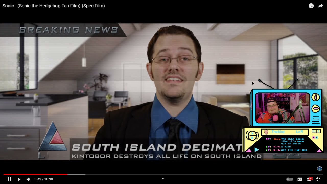 Doug Walker was in a Sonic fan film and it haunts my dreams - YouTube