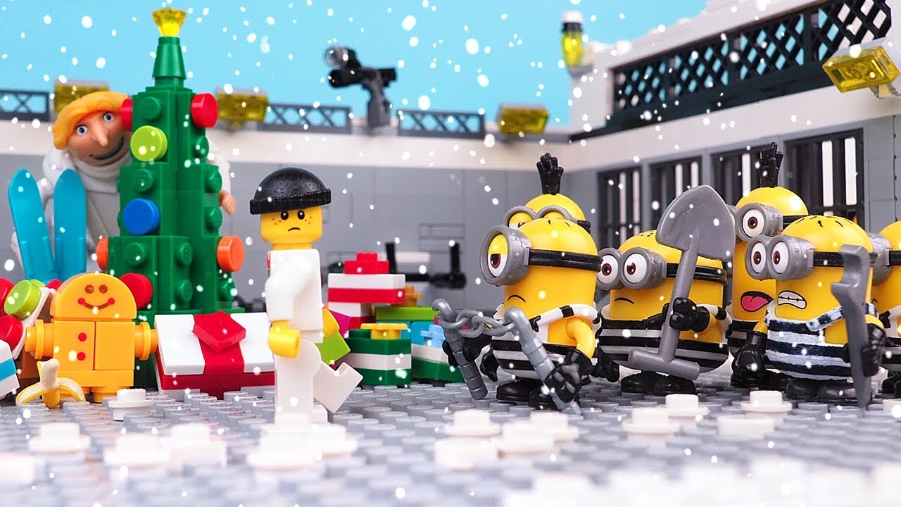 Minions in Prison • a Christmas Story • Despicable Me Stop Motion - YouTube