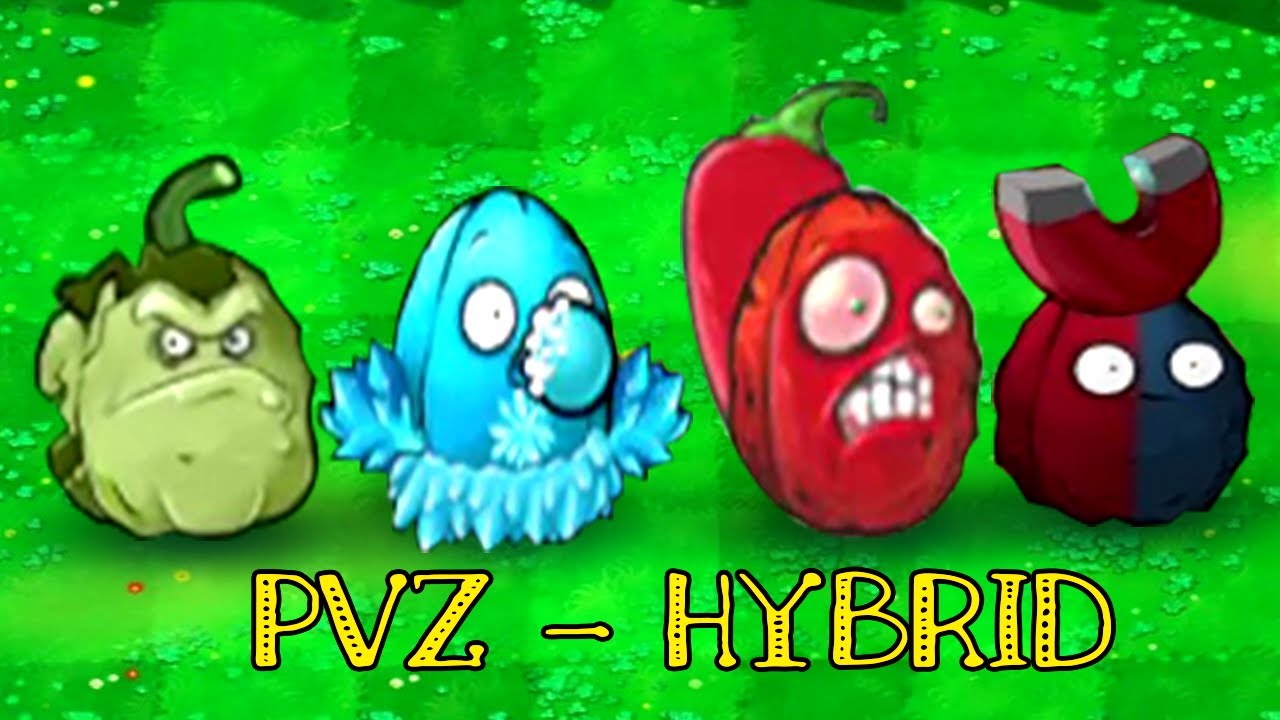 Strongest Fusion Plants vs. Zombies Hybrid Plants Gameplay funny ...