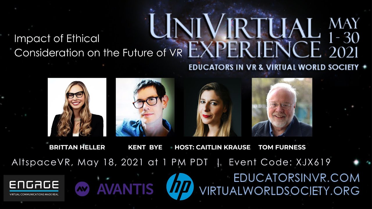 Impact of Ethical Consideration on the Future of VR - YouTube