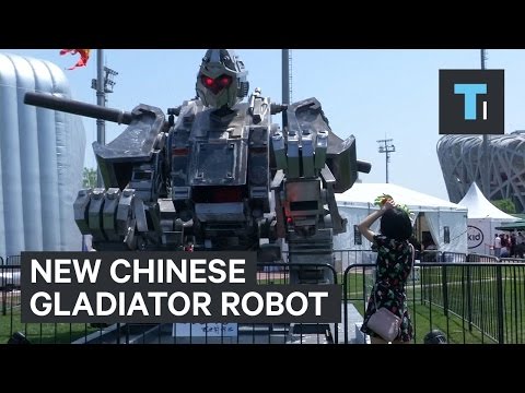 New Chinese gladiator robot to challenge the US' 'Megabot' | Safe ...