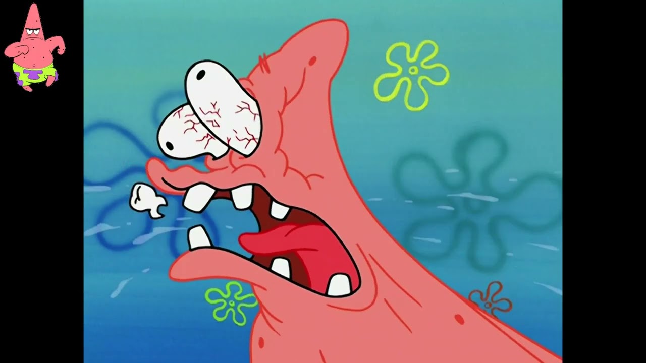 SpongeBob Beating Patrick without Touching Him in 1440P for 10 Hours ...