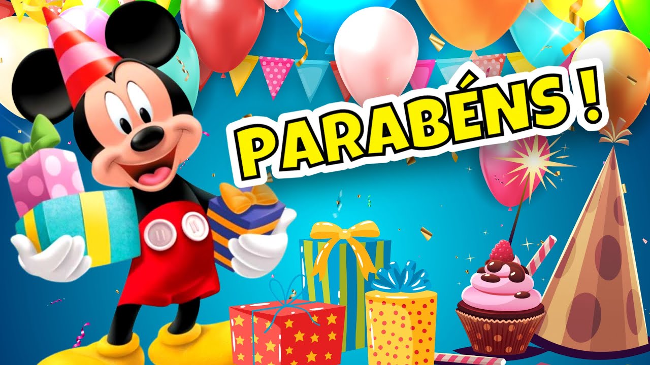 MICKEY MOUSE | PARABÉNS PRA VOCÊ - YouTube