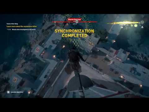 Assassin's creed Origins - Alexandria lighthouse sync - YouTube